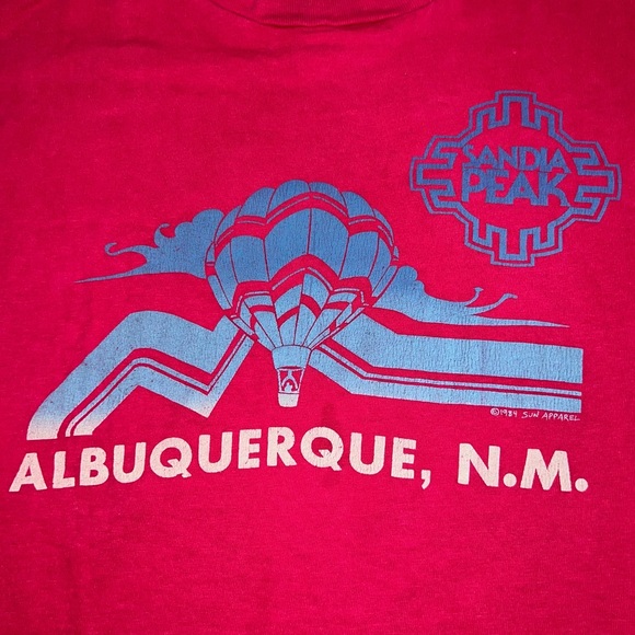 Vintage | Tops | Rare Vintage Balloon Albuquerque Hanes 984 8s Single ...